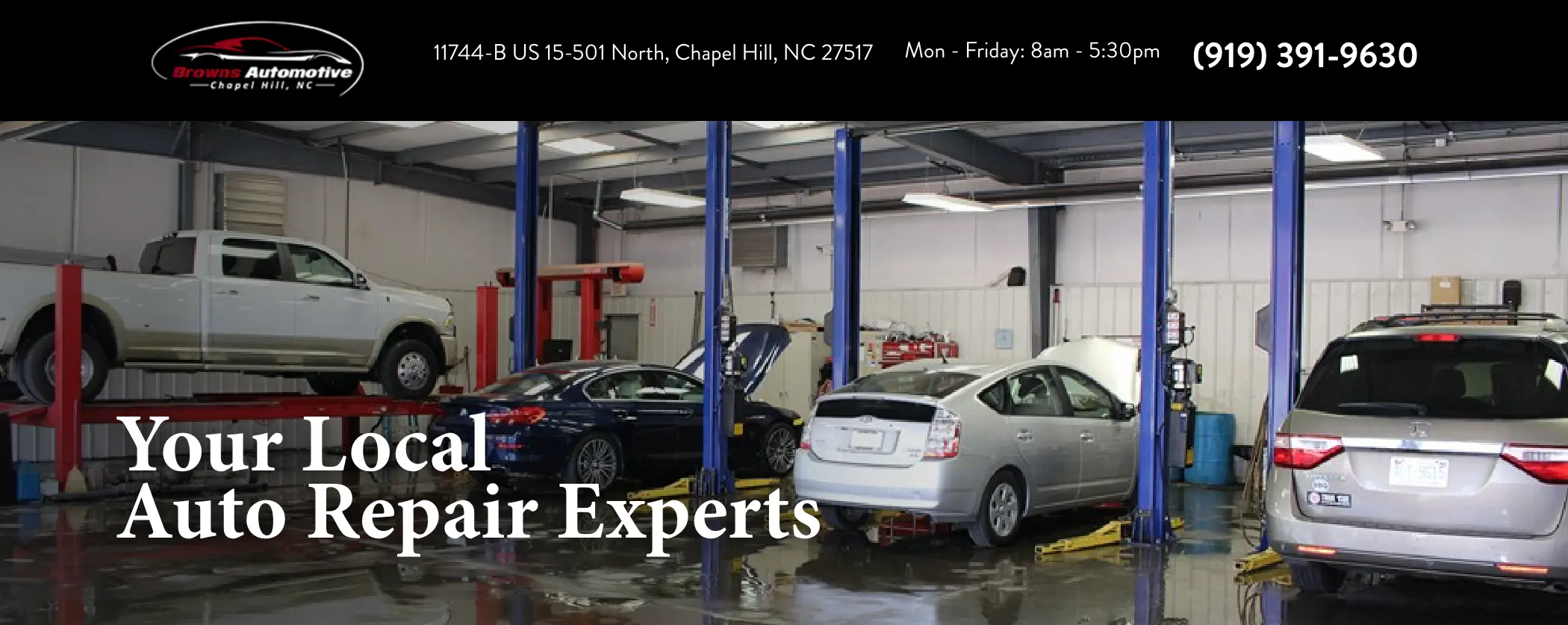 Auto Repair Shop in Chapel Hill, NC - Auto Mechanics You Can Trust and ...